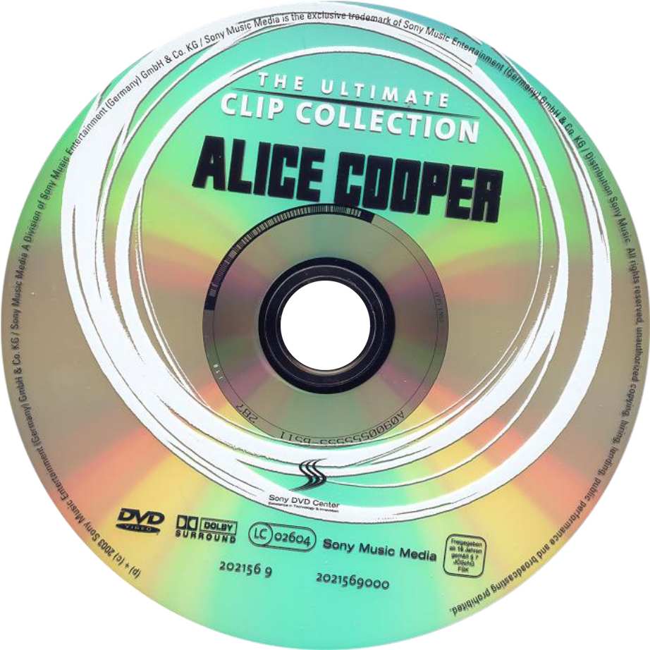 Alice Cooper The Ultimate Clip Collection : DVD | DVD Covers | Cover ...